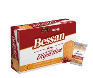 Oat Biscuits With Cranberry - Lubek Food Jo